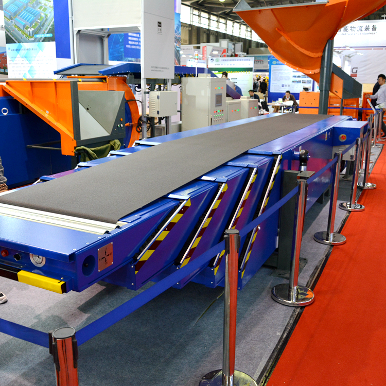 Loading Belt Conveyor Retractable Belt Conveying Equipment - Buy ...